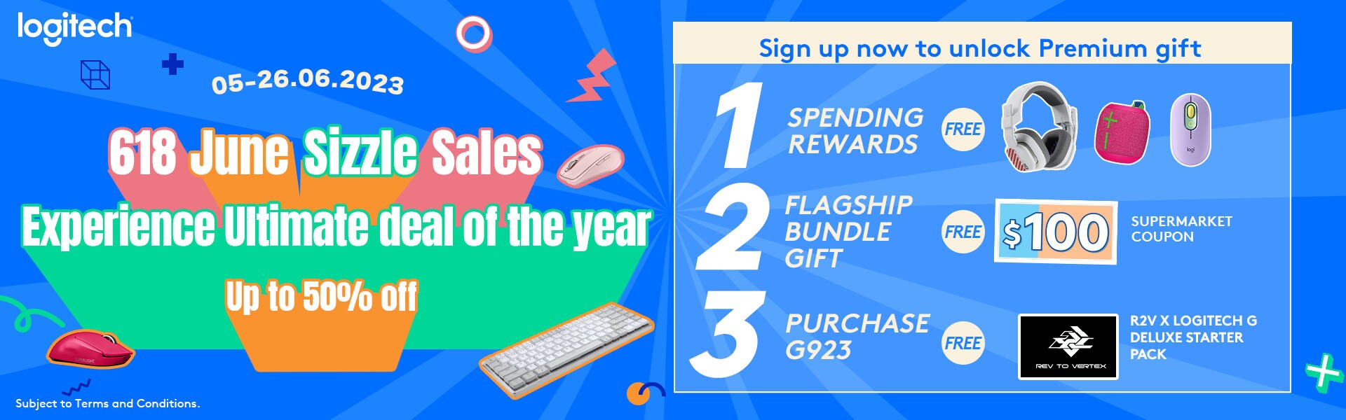 Logitech 618 Sizzle Sales | FORTRESS