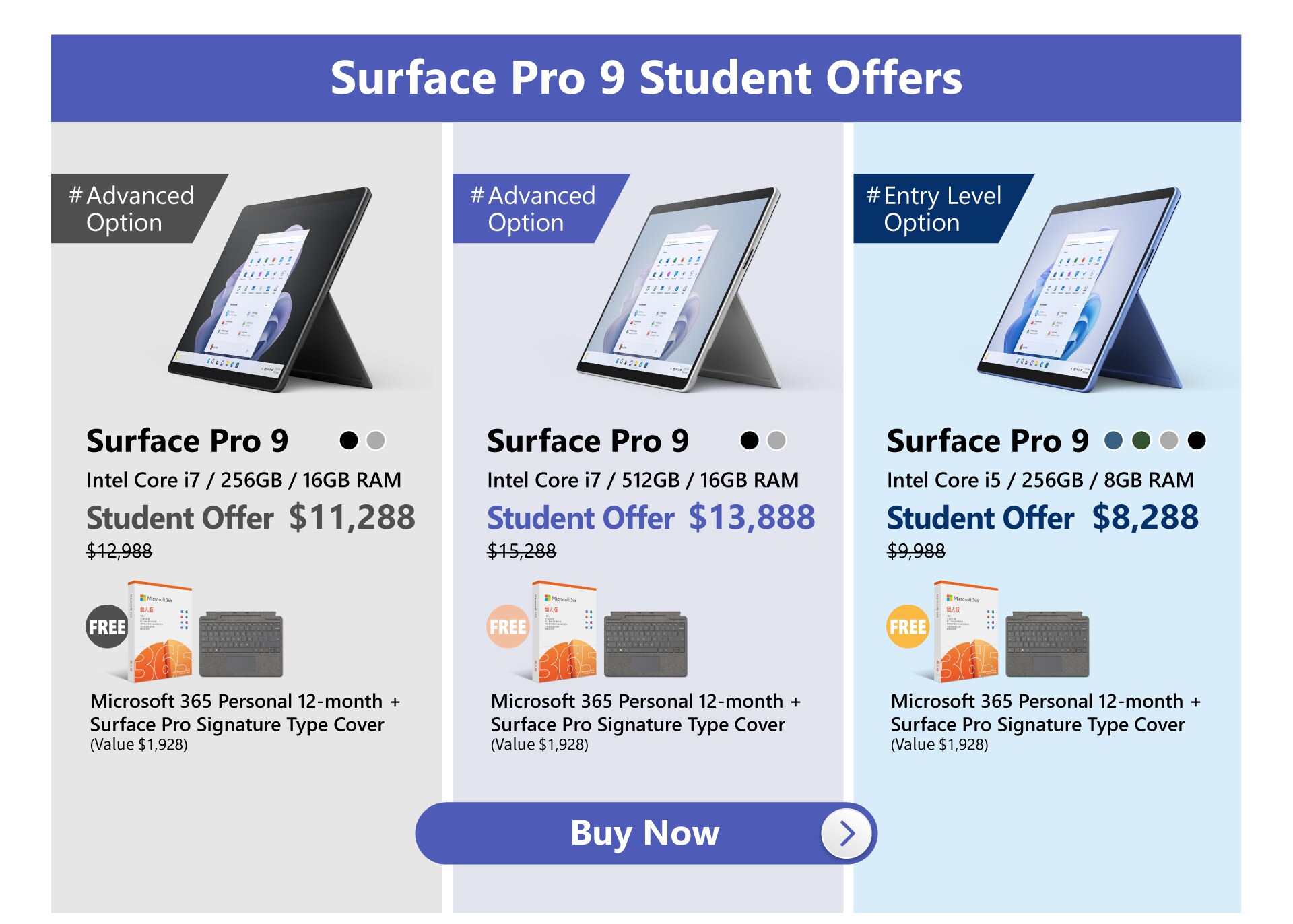 Microsoft Surface Student Offers | FORTRESS